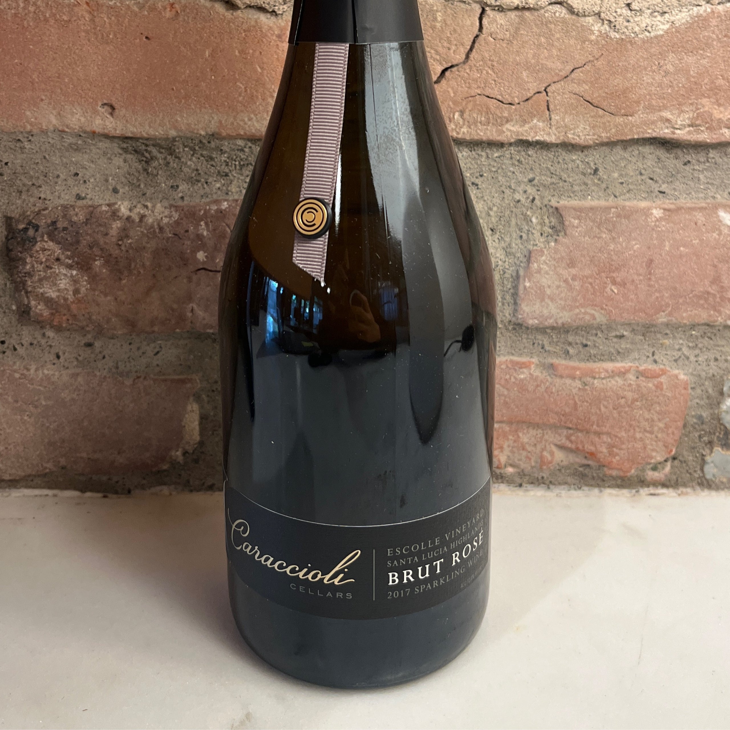 Caraccioli Cellars, Brut Rose, Santa Lucia Highlands, 2017 | Betty Wine ...