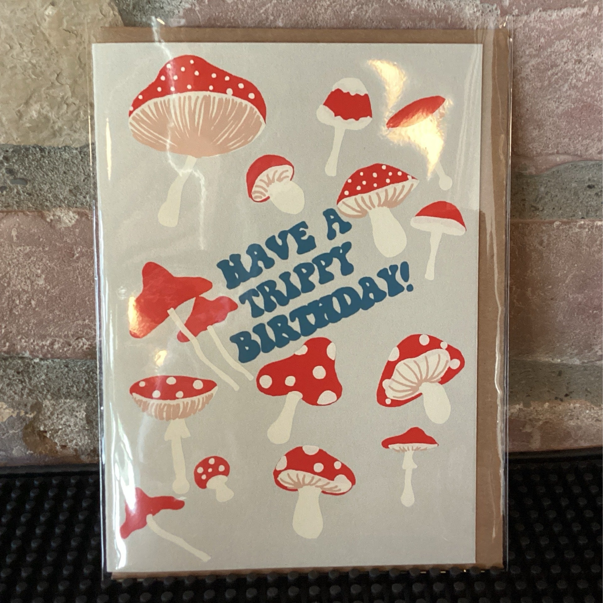 Have A Trippy Birthday Greeting Card | Betty Wine Bar & Bottle Shop