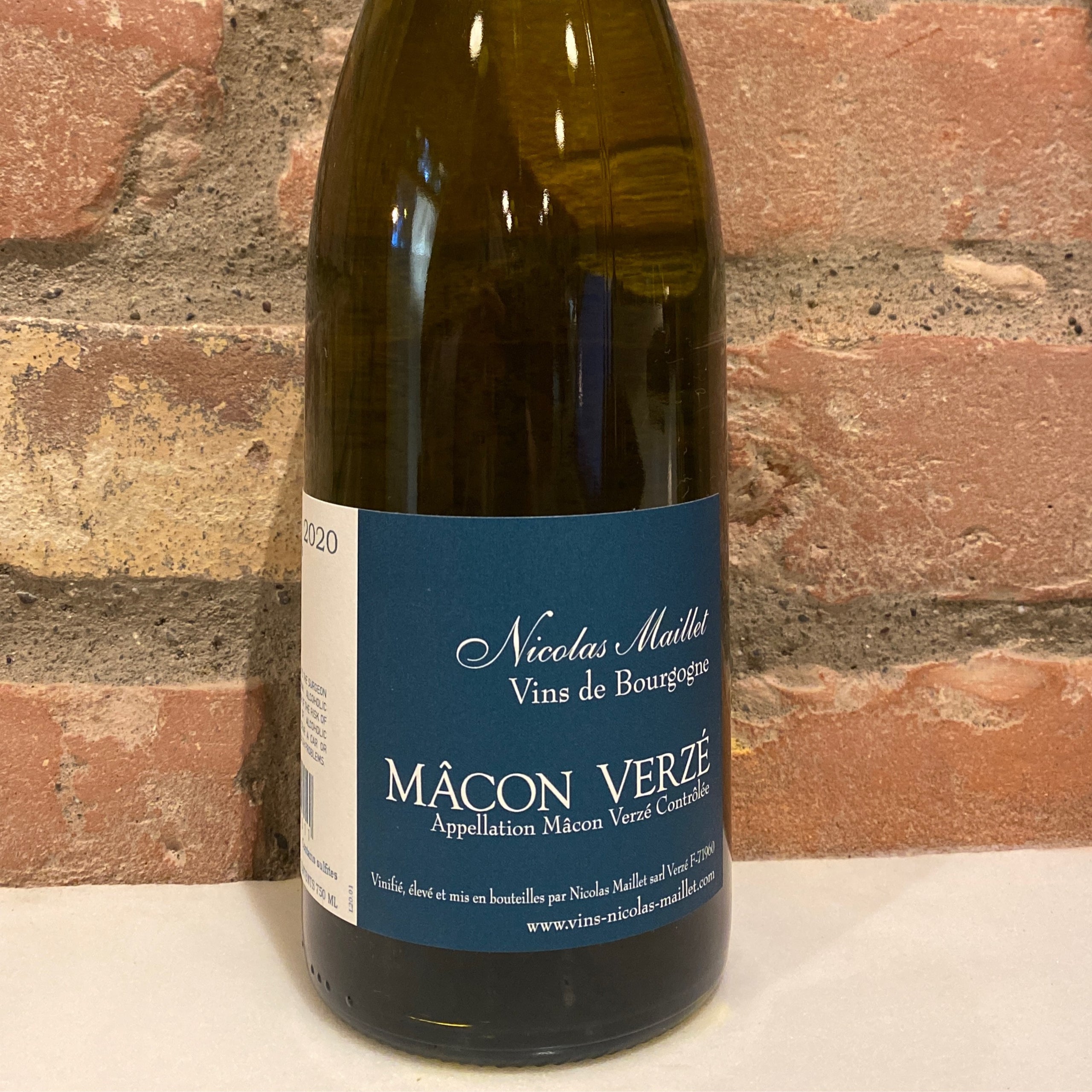 Nicolas Maillet, Macon-Verze, 2020 | Betty Wine Bar & Bottle Shop
